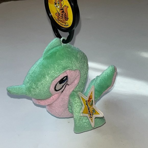 Toys | Neopets Green Flotsam 205 With Symol Clip Star Tag | Poshmark